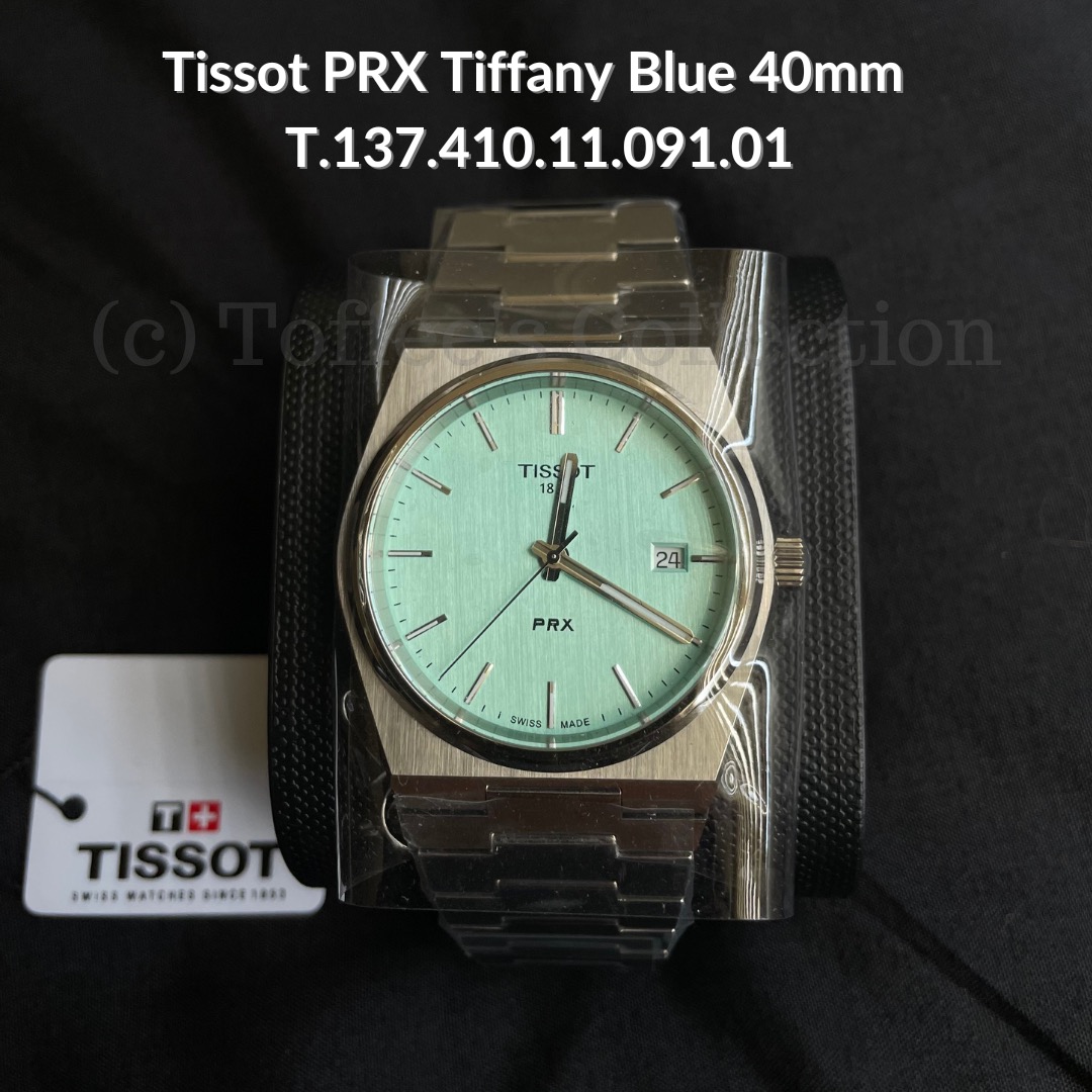 Tissot PRX Tiffany Blue 40mm on Carousell
