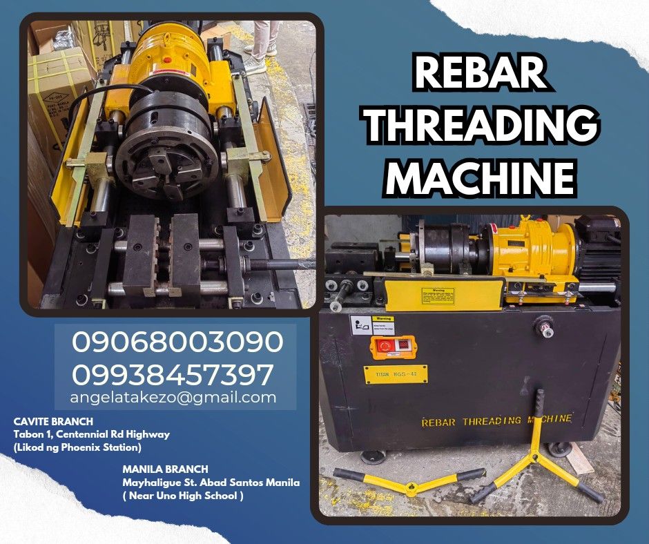 Titan Rebar Threading Machine, Commercial & Industrial, Construction ...
