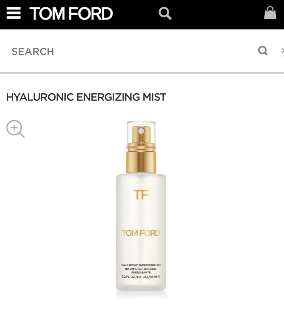 Tom Ford Hyaluronic Energizing Mist, Beauty & Personal Care, Face, Face Care on Carousell