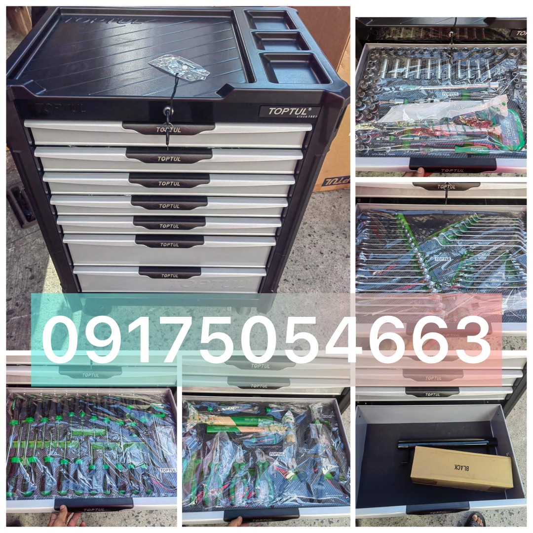 Tool caddy w/tools on Carousell