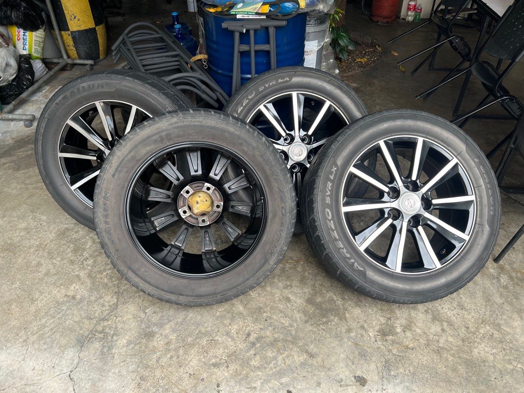 Toyota OEM 20" Mags, Car Parts & Accessories, Mags and Tires on Carousell