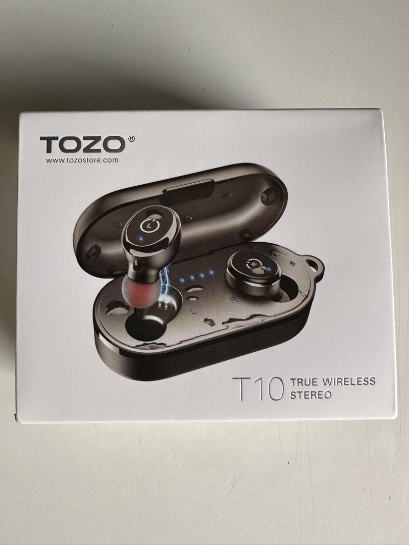 TOZO T10 Deep Bass True Wireless Earbuds, Audio, Earphones on Carousell