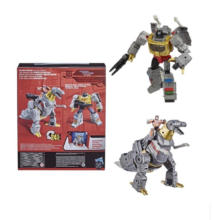 Transformers Studio Series a) Grimlock & Autobot Wheelie 86-06 b ...