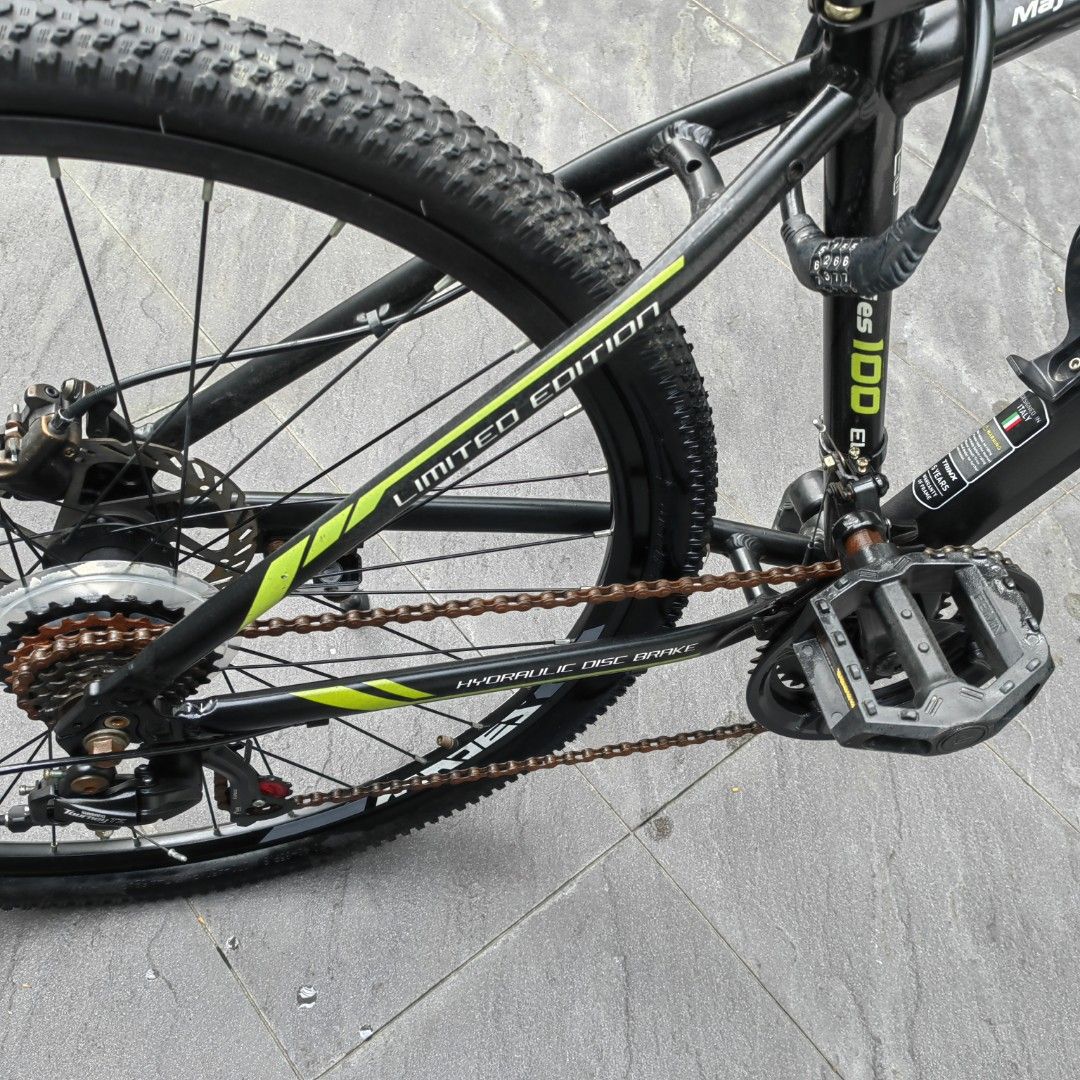 TRINX MAJES 100 ELITE WITH HYDRAULIC BRAKE, Sports Equipment, Bicycles ...