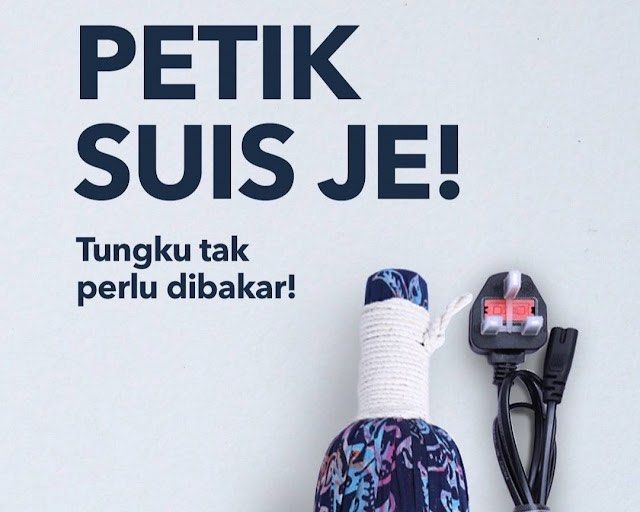 Tungku Herba Elektrik Mathika, Health & Nutrition, Massage Devices on ...