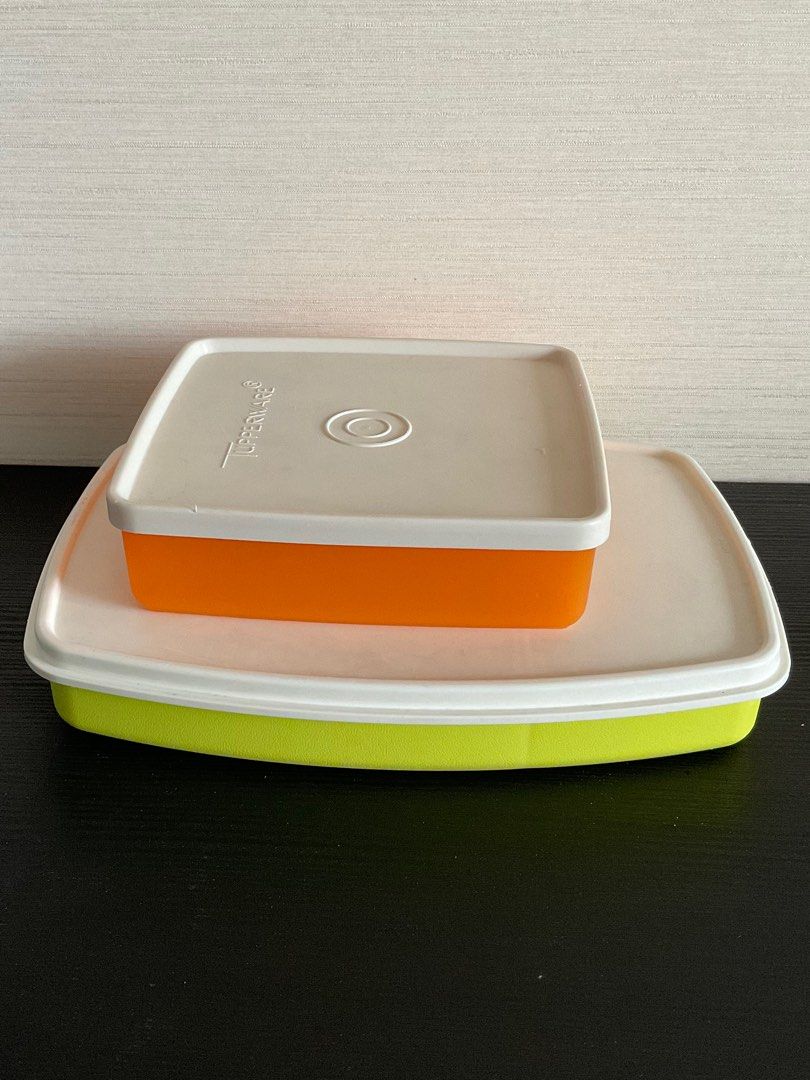 Tupperware Slim Lunchboxes, Furniture & Home Living, Kitchenware ...