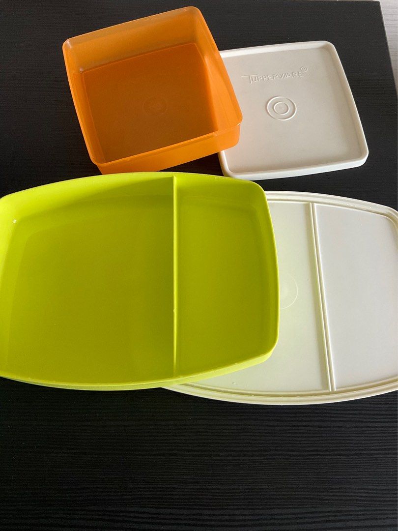 Tupperware Slim Lunchboxes, Furniture & Home Living, Kitchenware ...