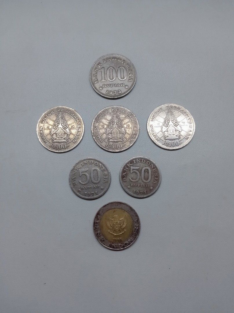 Uang Koin Kuno Republik Indonesia, Antik, Uang Lama di Carousell