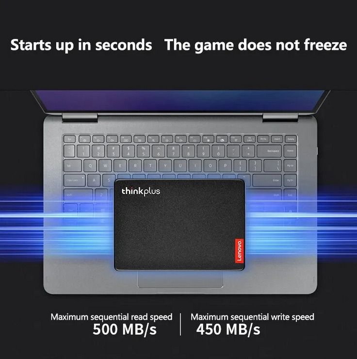 Ultra Slim Portable SSD Storage 256GB 512GB Lenovo ThinkPlus 2.5 Internal Solid State Drive ...