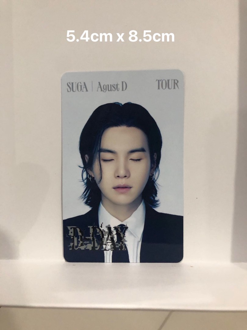 Unofficial BTS Suga Photocards, Hobbies & Toys, Memorabilia ...