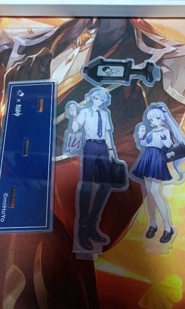 Unofficial Genshin Impact Ayato Ayaka Heytea Standee, Hobbies & Toys, Memorabilia & Collectibles ...