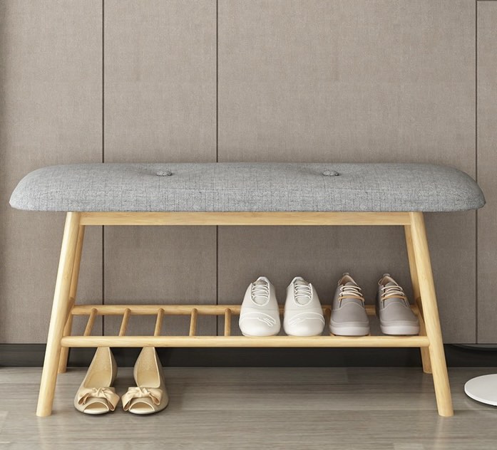 UPLI Modern Shoe Rack With Bench, Furniture & Home Living, Furniture ...