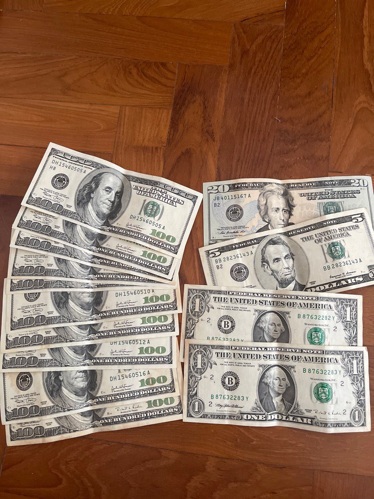 USD notes, Hobbies & Toys, Memorabilia & Collectibles, Currency on ...