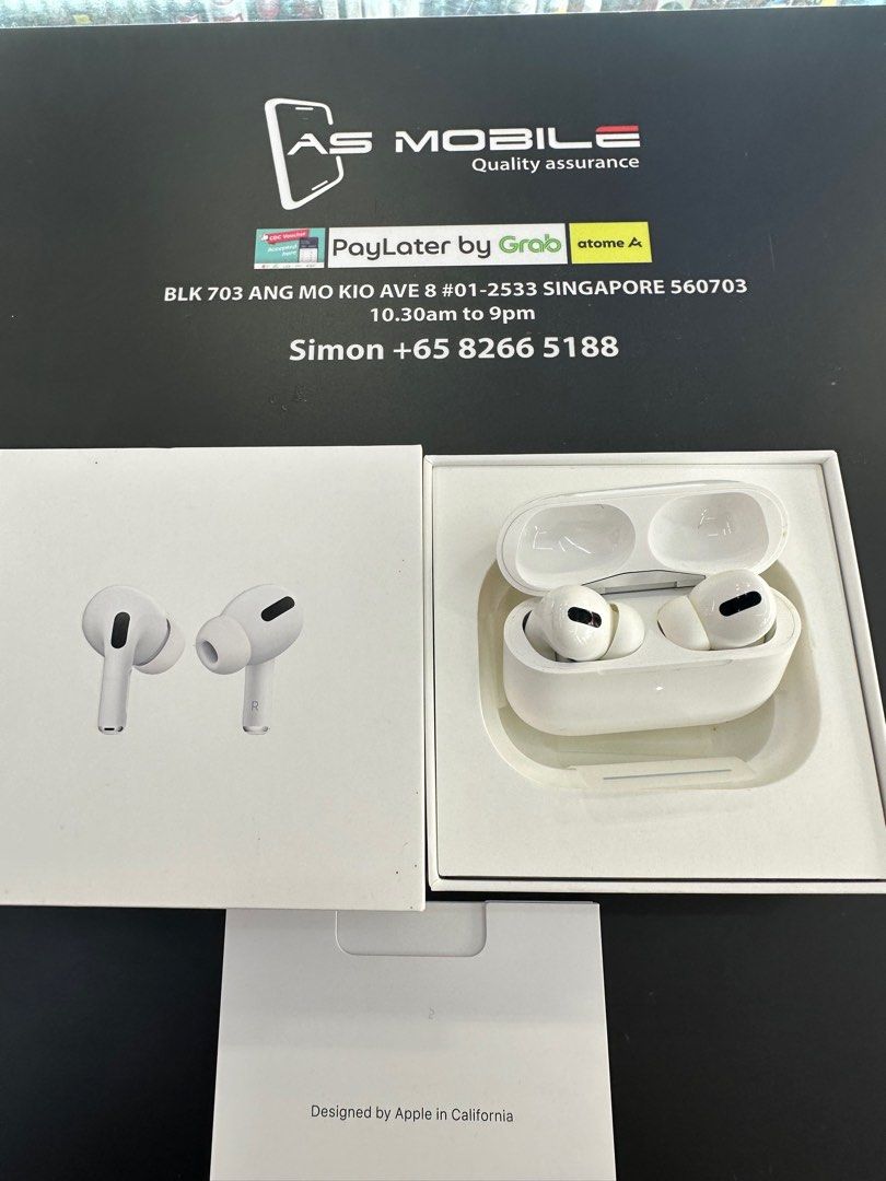 USED Airpod Pro with MagSafe charging case, Audio, Earphones on Carousell