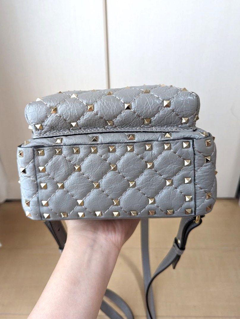 Valentino Mini Rockstud Spike Backpack, Luxury, Bags & Wallets on Carousell