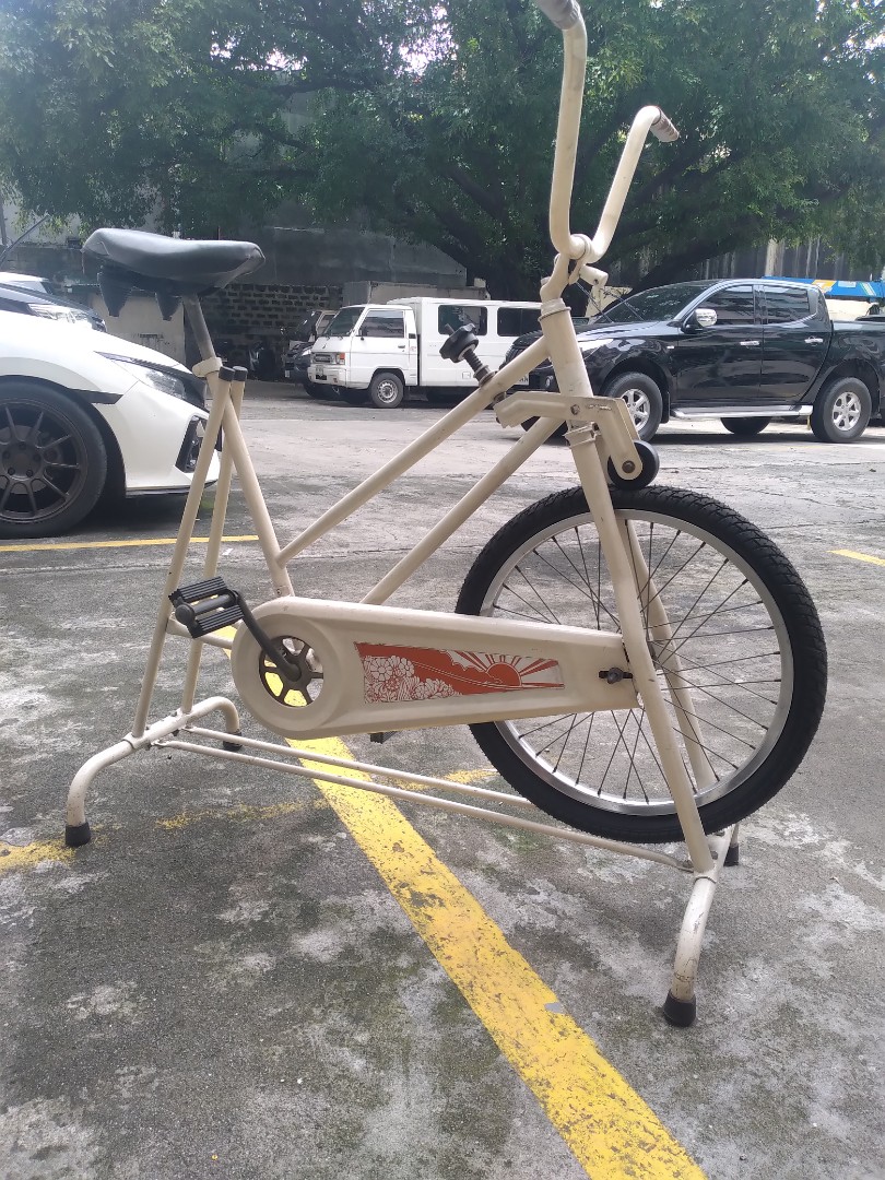 Vintage (1970') Stationary Bike, Sports Equipment, Exercise & Fitness ...