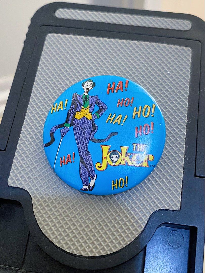 (Vintage) 1982 Batman - The Joker - DC Comics - Button Pin Badge on ...