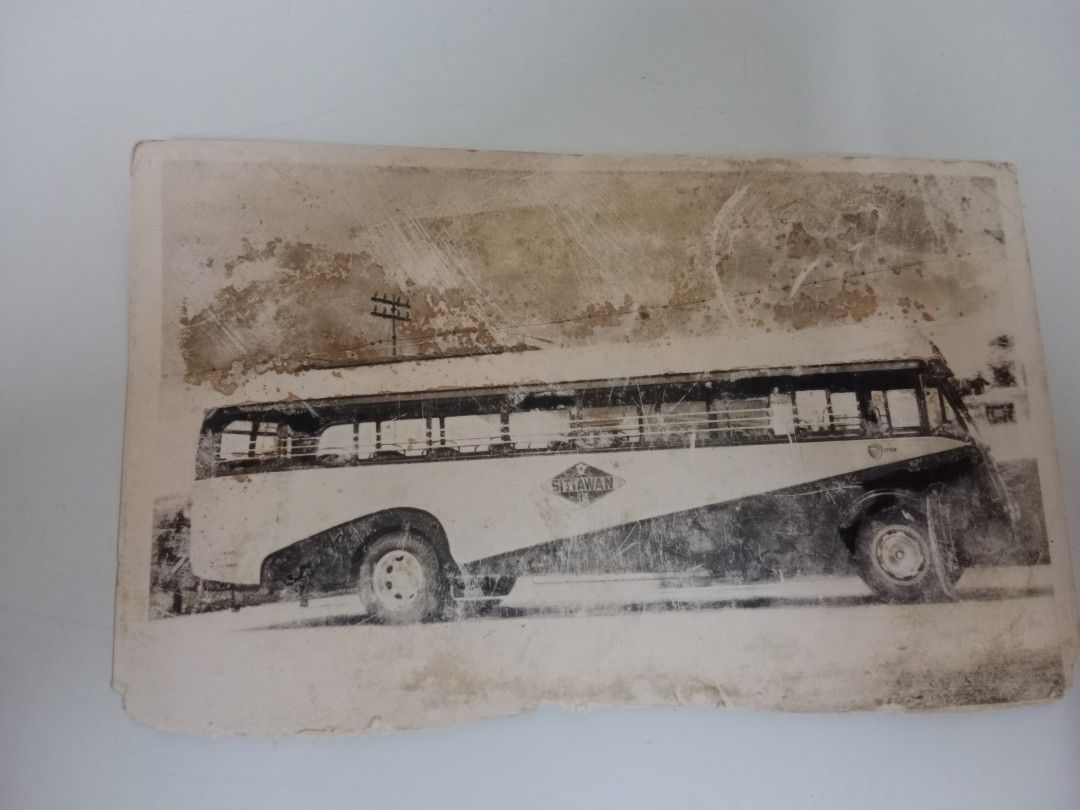 Vintage Old Bus Photo, Hobbies & Toys, Collectibles & Memorabilia ...
