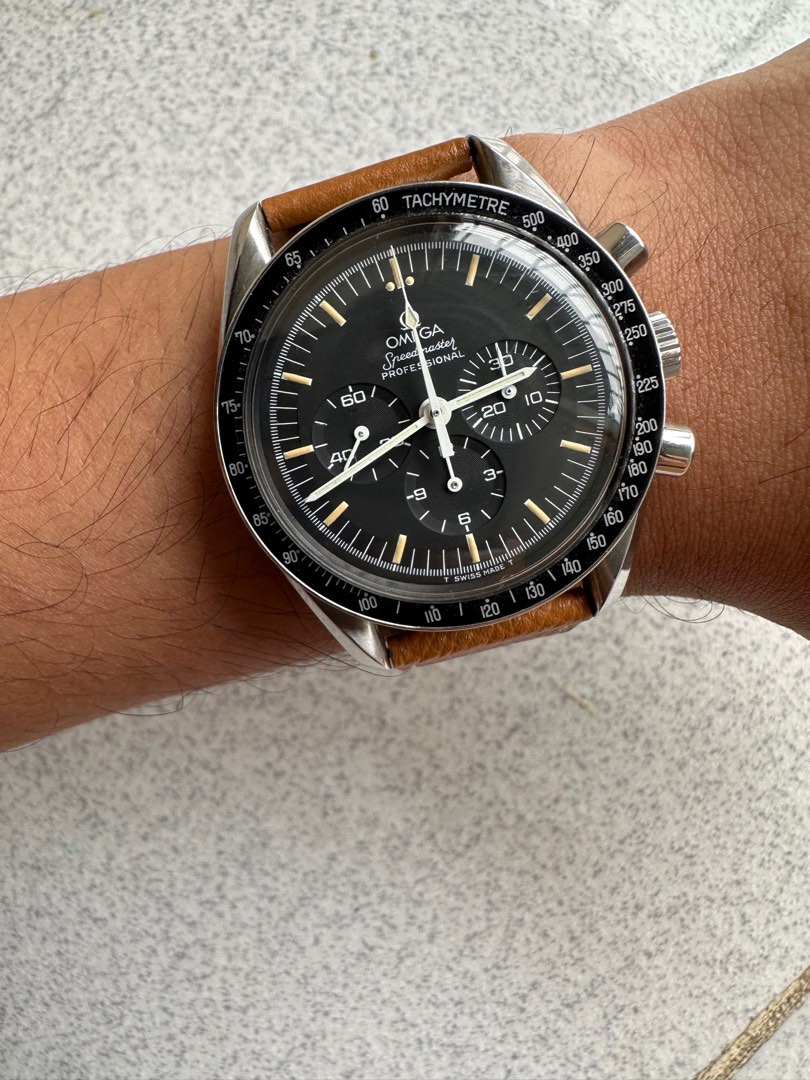 Vintage omega speedmaster moonwatch long S/R cal. 861 mint!, Luxury ...