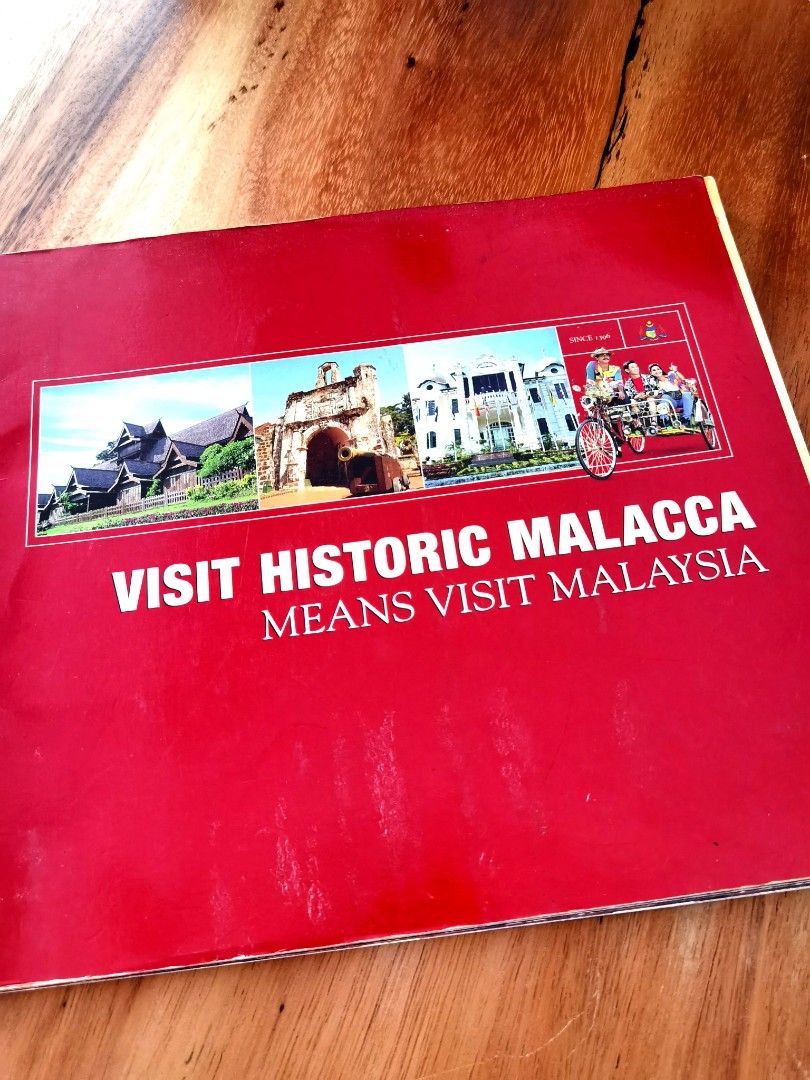 Visit Historic Malacca Means Visit Malaysia Book Buku Melaka Travel ...