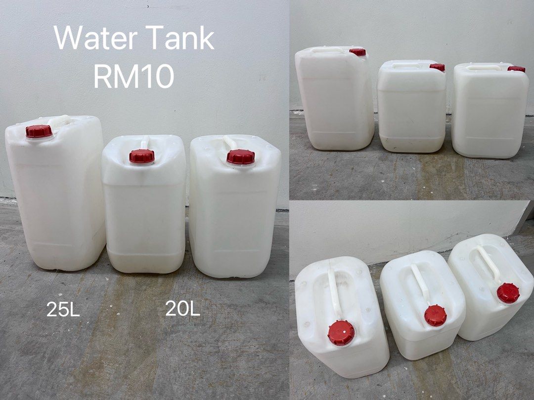 Water Tank 20L, Furniture & Home Living, Kitchenware & Tableware, Water ...