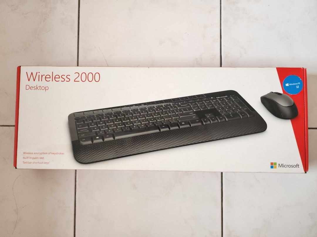 Wireless 2000 (keyboard and mouse), Computers & Tech, Parts ...
