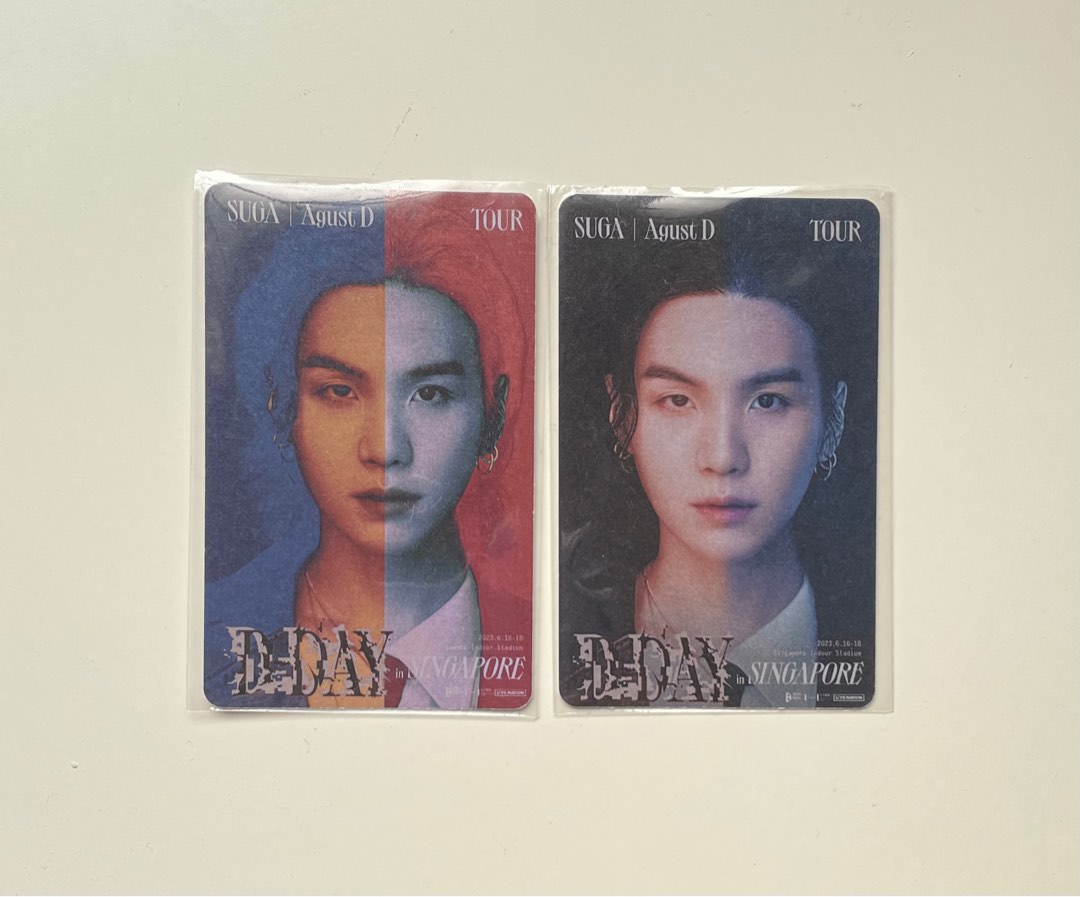 WTS agust d d-day vip pc set, Hobbies & Toys, Memorabilia ...