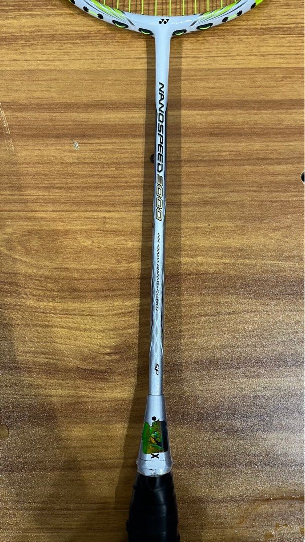 Yonex Nanospeed 3000, Sports Equipment, Sports & Games, Racket & Ball ...
