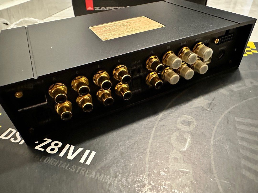 Zapco DSP-Z8 IV II 8 Channels DSP with Bluetooth Streaming, Car Accessories, Accessories on ...