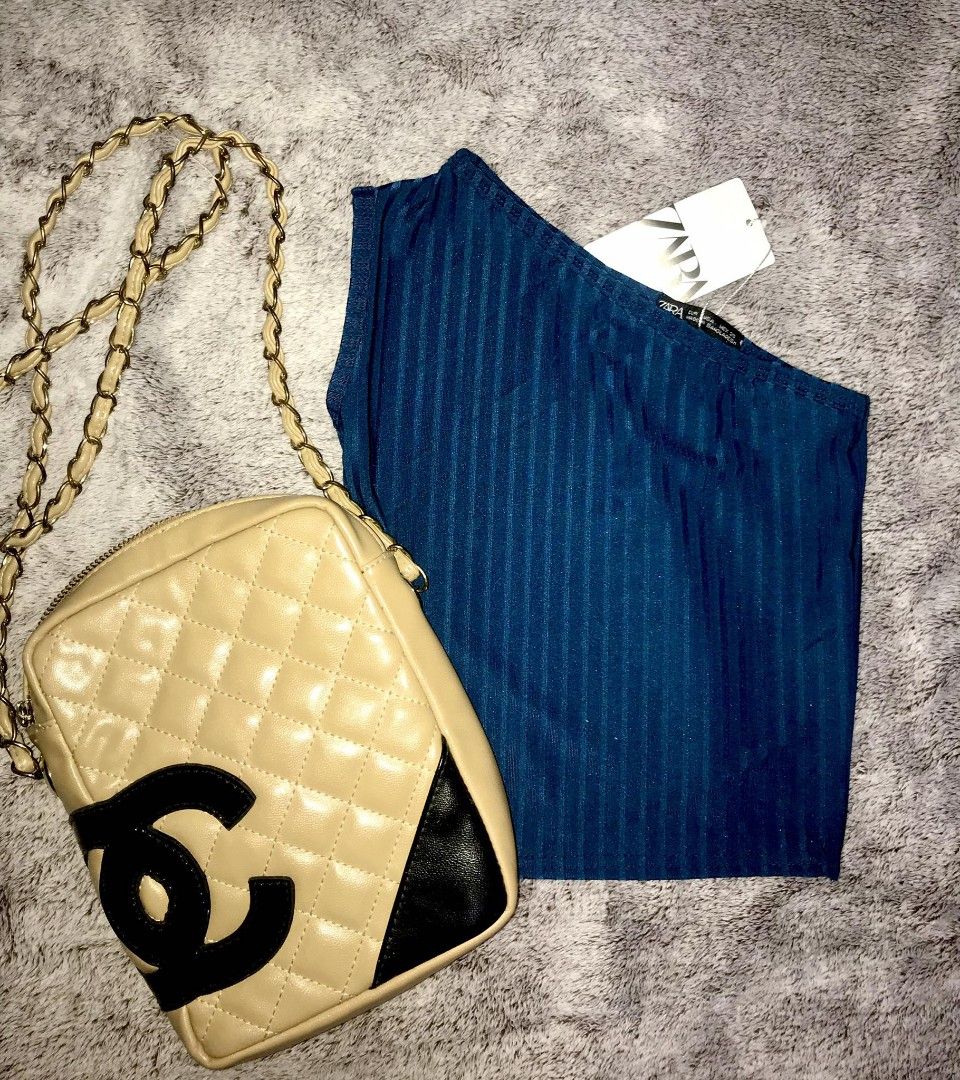 Zara One sided sleeve on Carousell