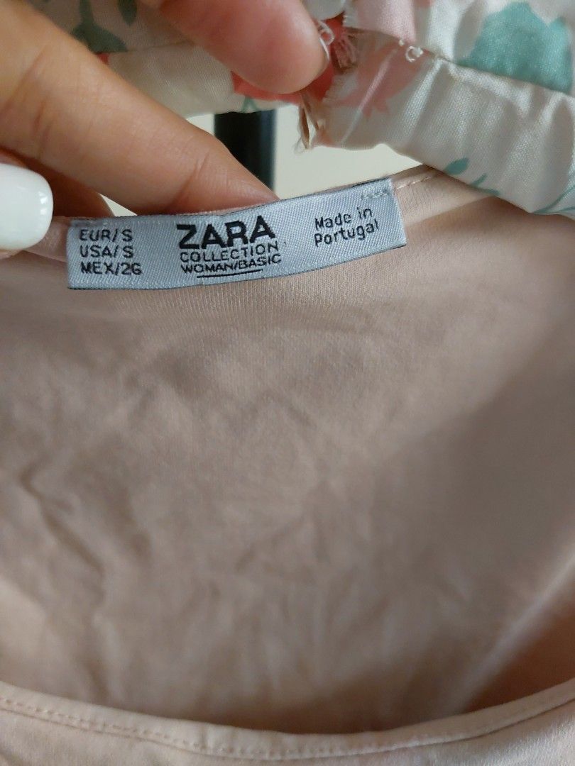 Zara spandex top, Women's Fashion, Tops, Sleeveless on Carousell
