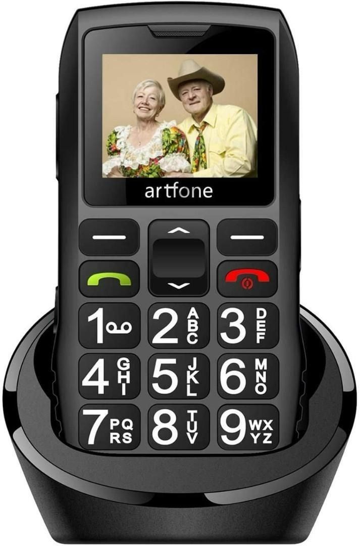 1807) ARTFONE BIG BUTTON MOBILE PHONE FOR ELDERLY, C1+ DUAL SIM UNLOCKED, 1400MAH BATTERY ...