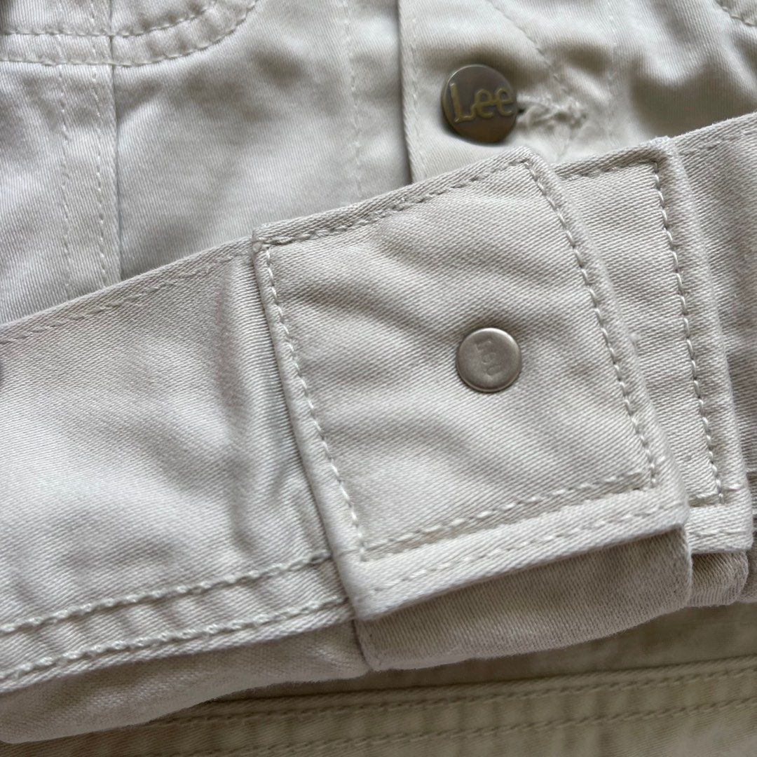 1960s Repro Lee Westerner Sanforized Type 3 Off-White Denim Trucker ...