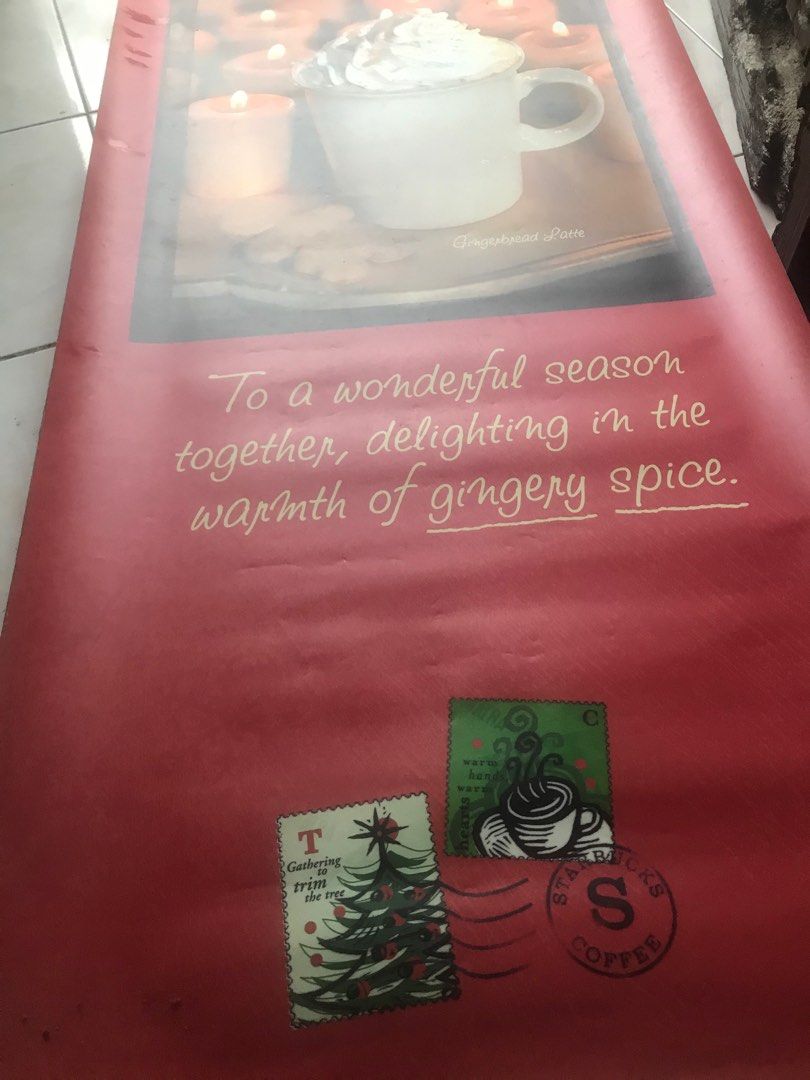2001 Original Starbucks Store Ads, Hobbies & Toys, Memorabilia ...