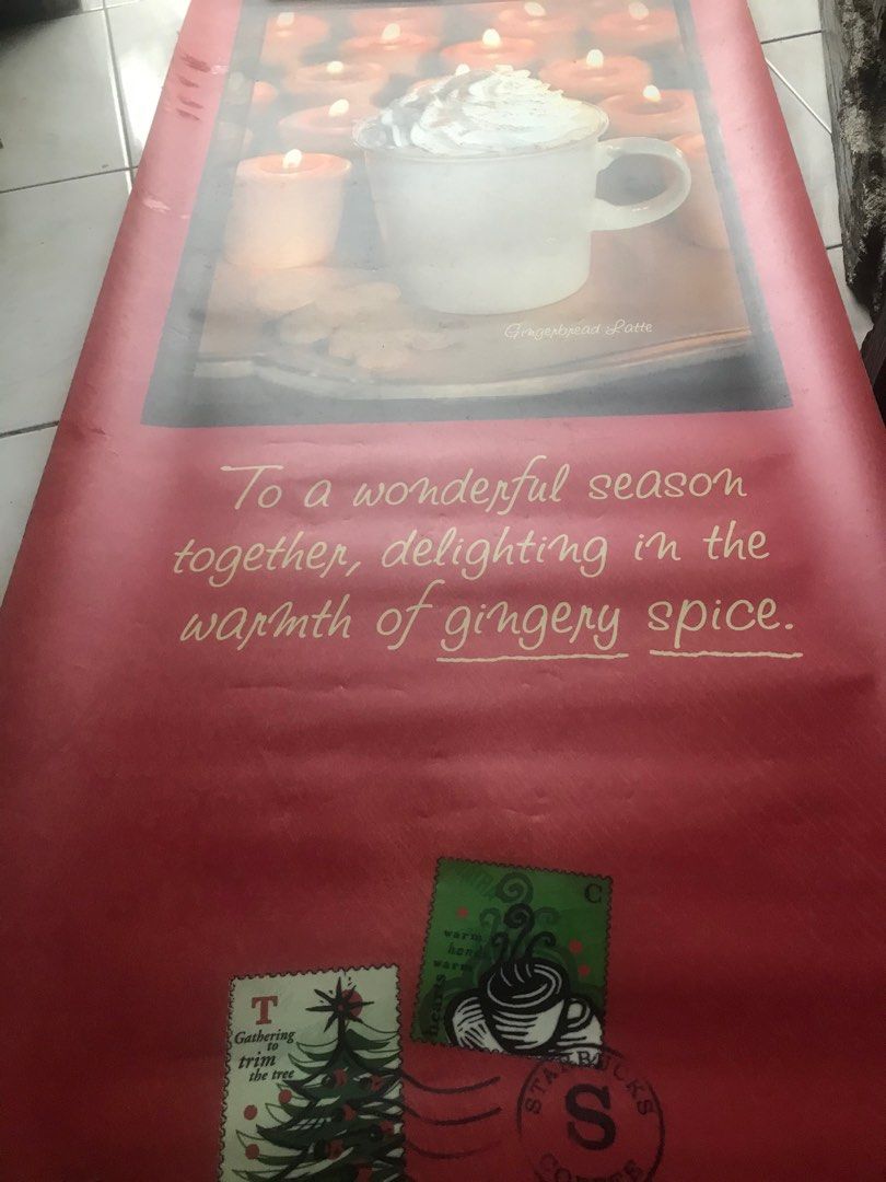 2001 Original Starbucks Store Ads, Hobbies & Toys, Memorabilia ...