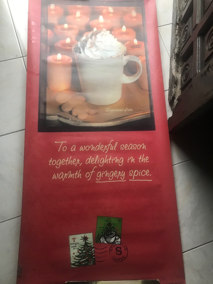 2001 Original Starbucks Store Ads, Hobbies & Toys, Memorabilia ...