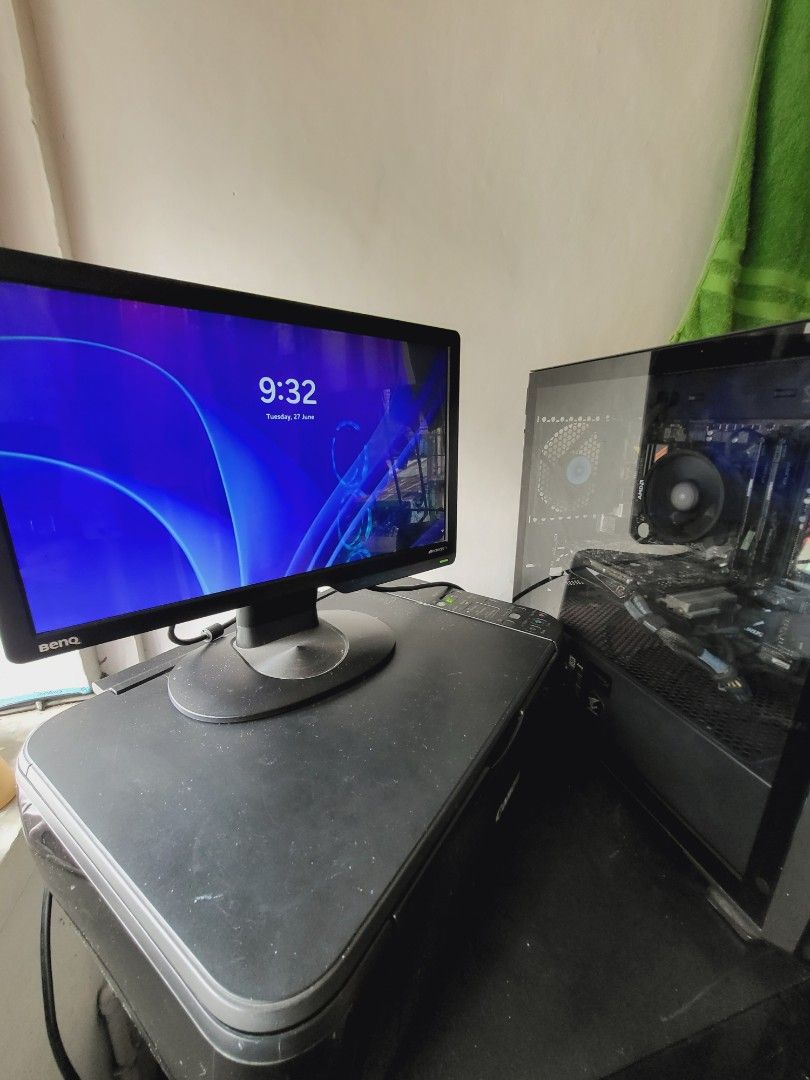 20k+ Mid-range PC setup with Benq monitor and Canon Printer on Carousell