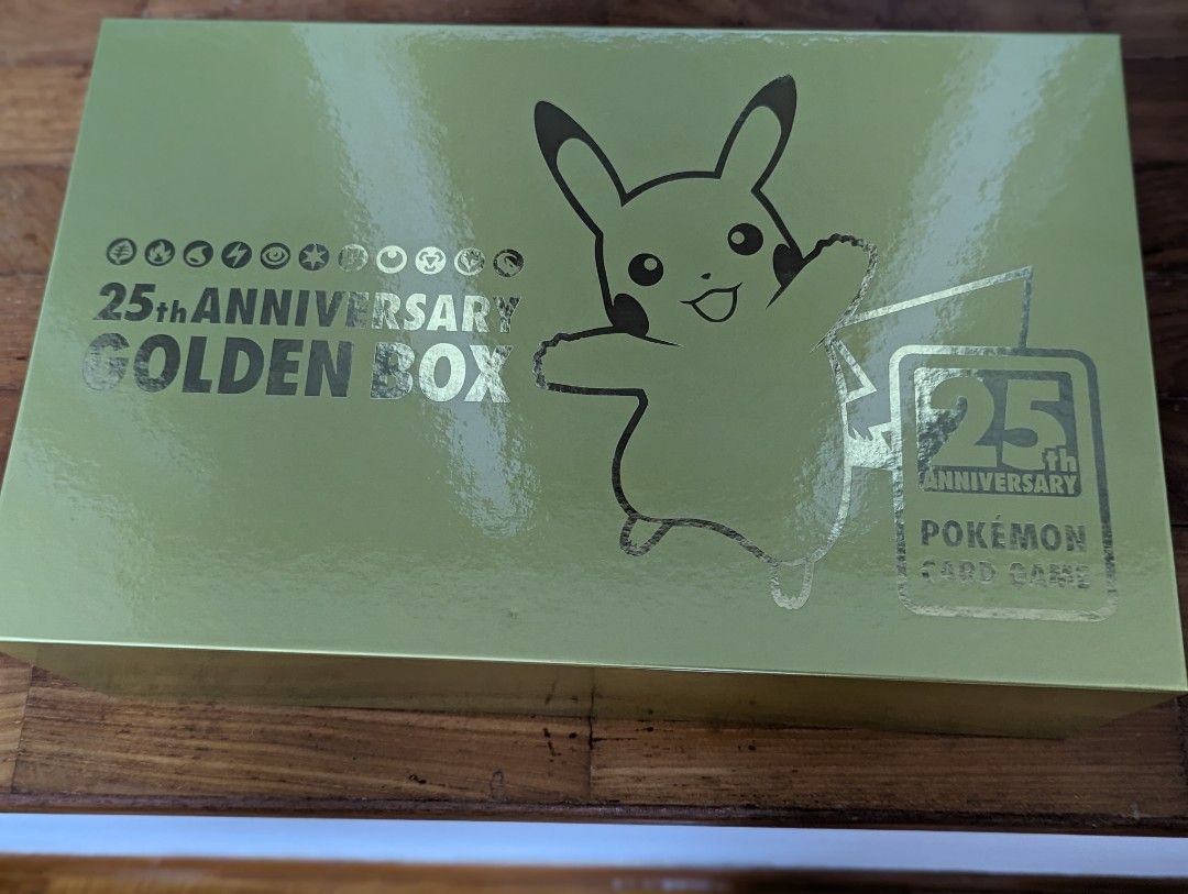 25th Anniversary Gold Box Japanese Accessories only Pokemon Card ...
