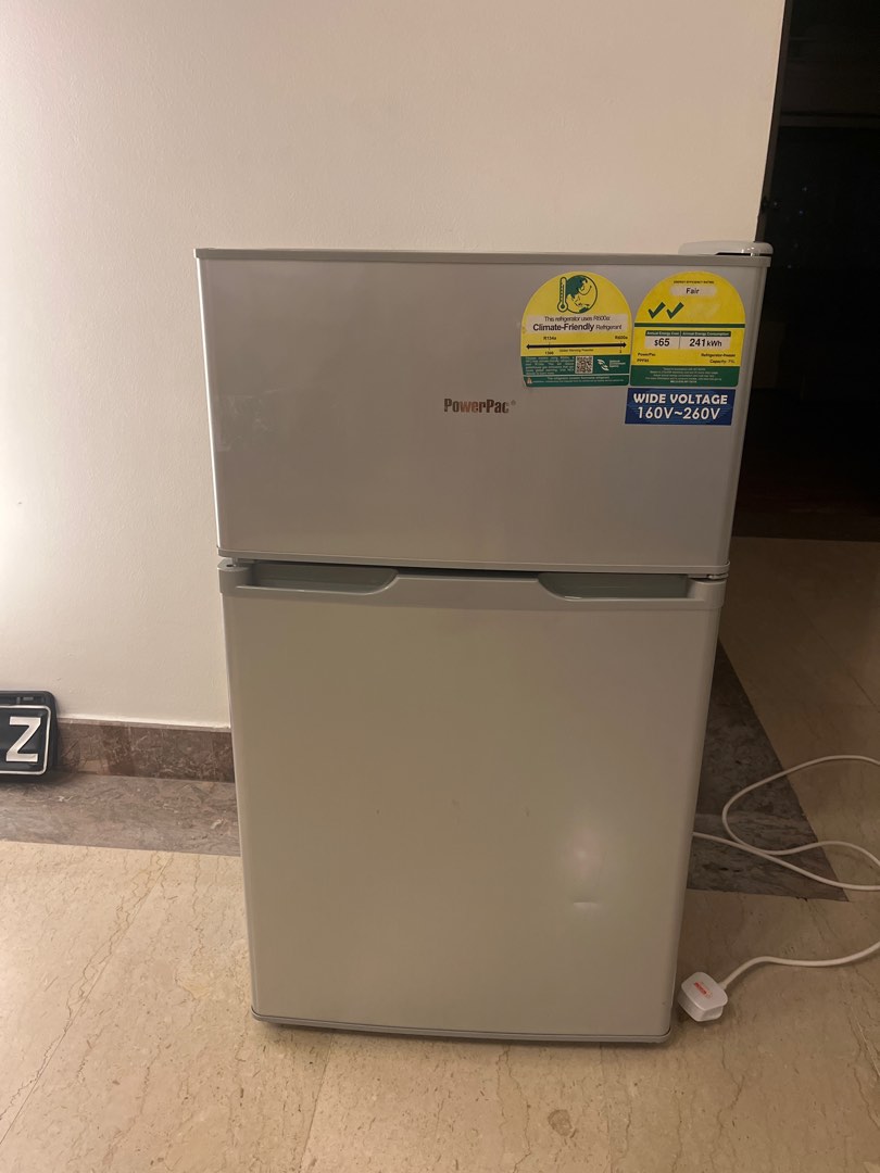 2 Door Mini Bar Fridge with Freezer by PowerPac, TV & Home Appliances ...