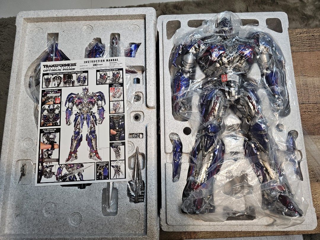 3A Transformers The Last Knight Optimus Prime Premium Scale, Hobbies ...