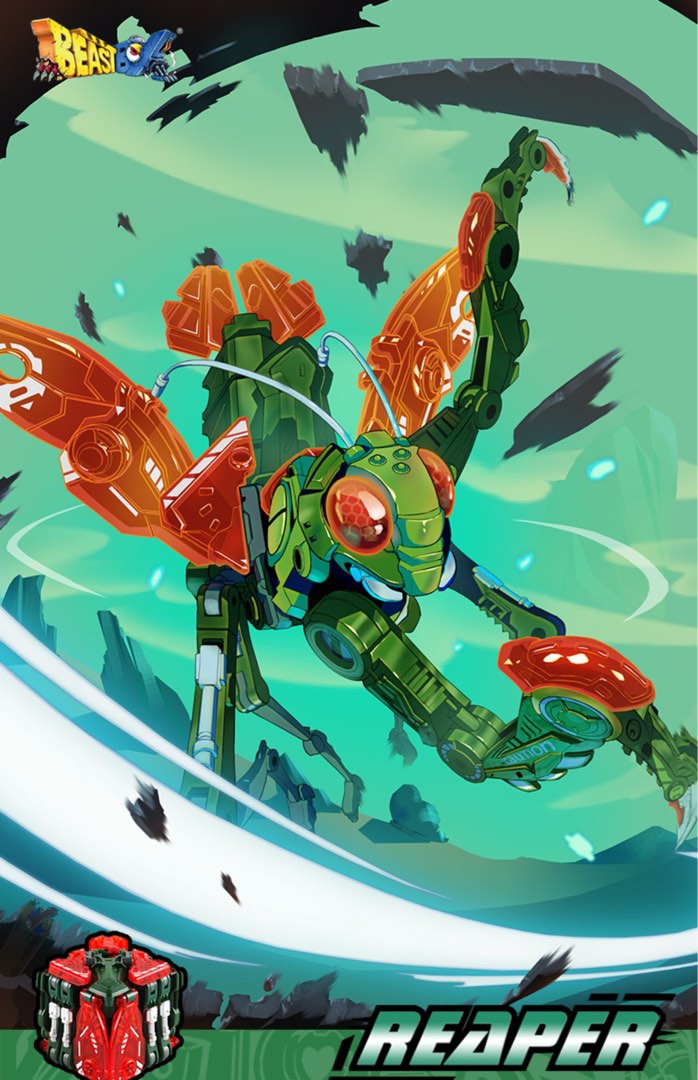 52toys Beastbox Reaper BB-28, Hobbies & Toys, Toys & Games on Carousell