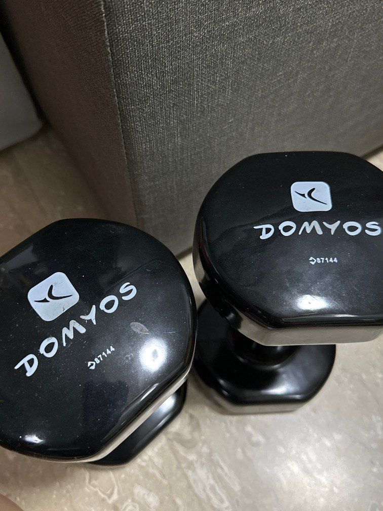 5kg dumbbell Domyos Decathlon, Sports Equipment, Exercise & Fitness ...