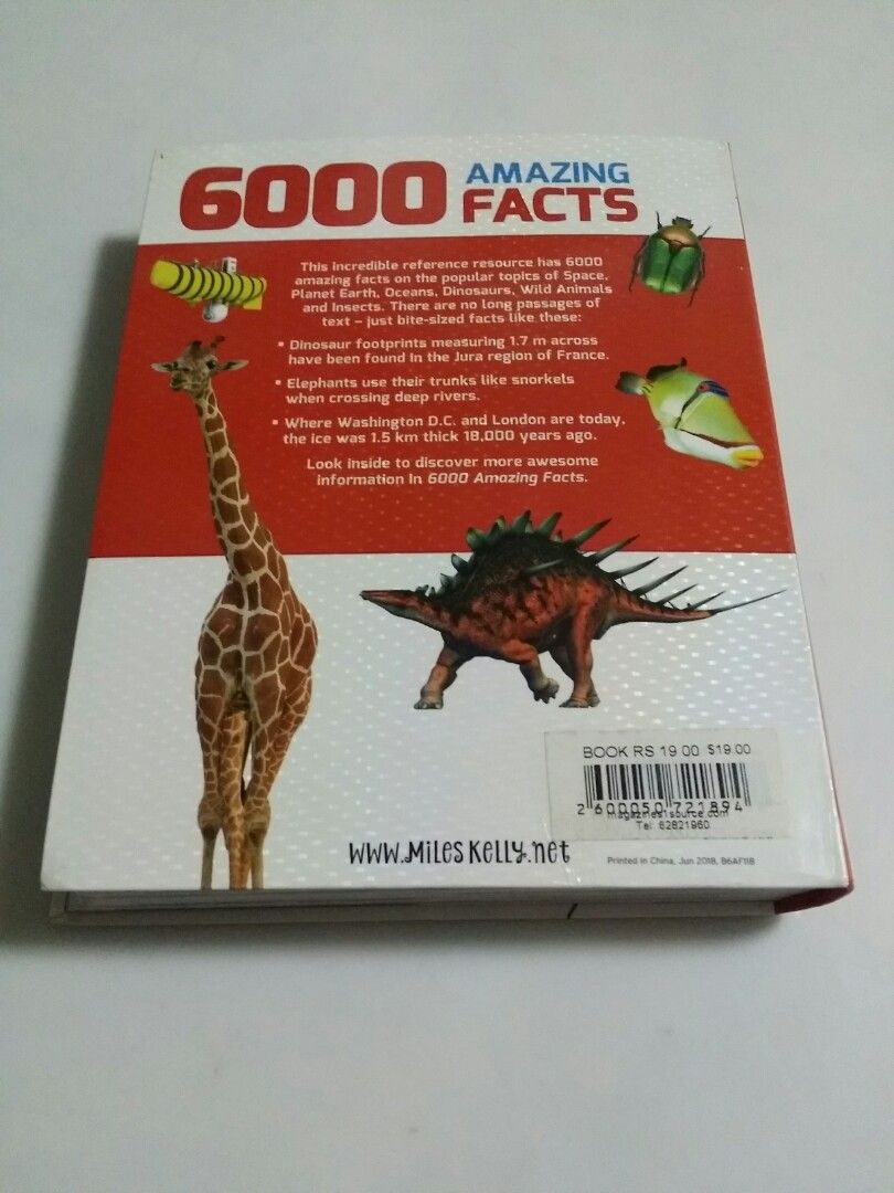 6000 Amazing Facts - Miles Kelly, Hobbies & Toys, Books & Magazines ...