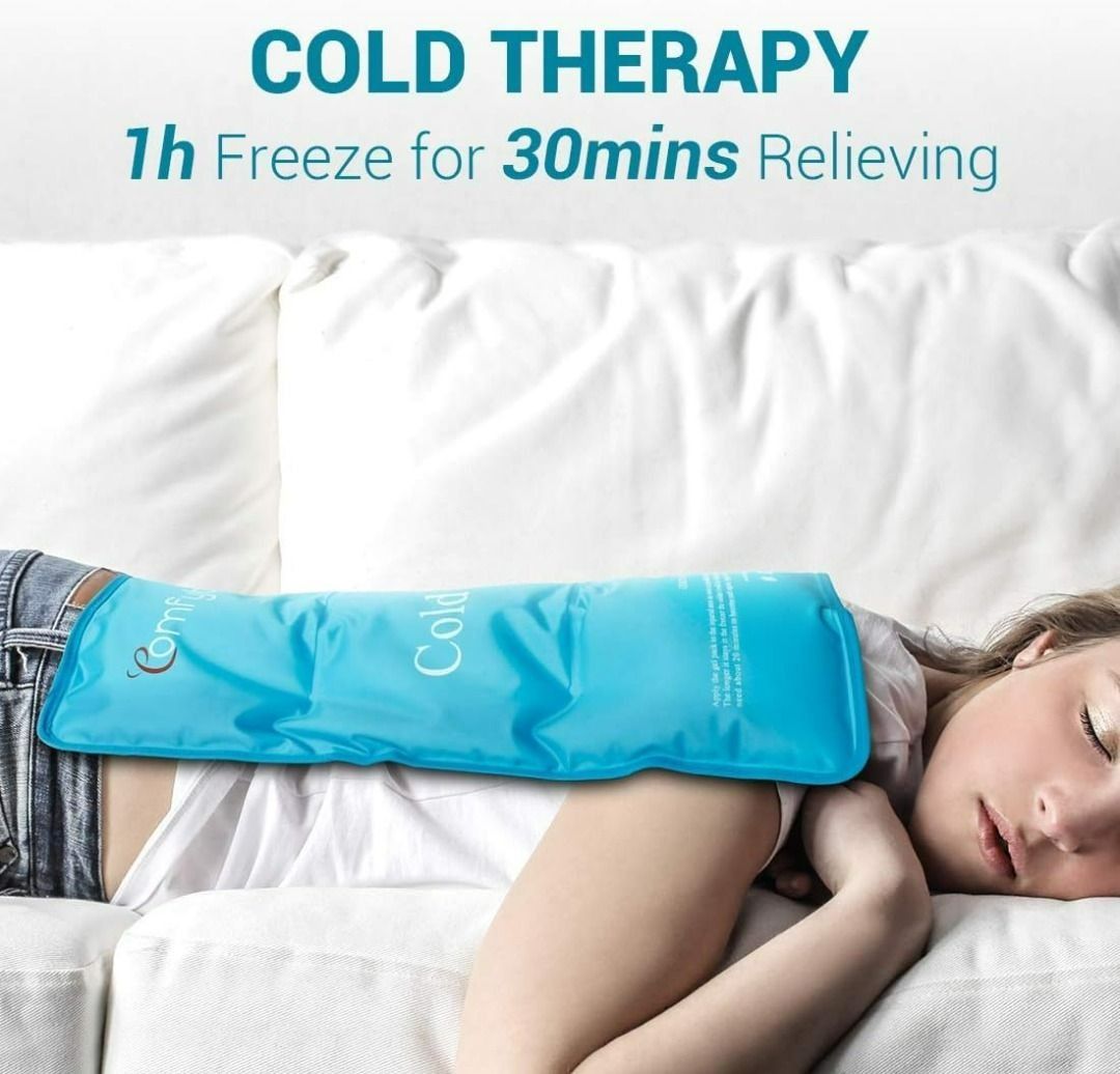 [627A] Comfytemp Reusable Hot & Cold Pack Compress For Injuries, Back ...