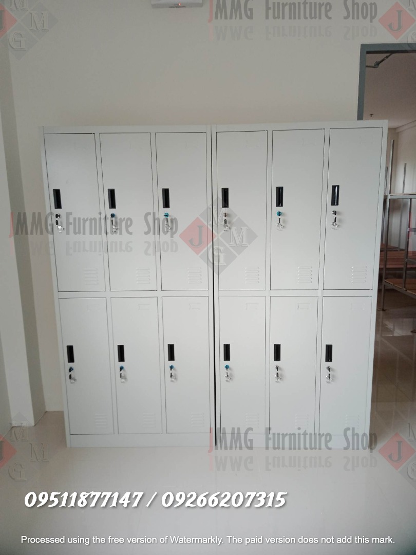 6 DOOR LOCKER CABINET, Furniture & Home Living, Office Furniture ...
