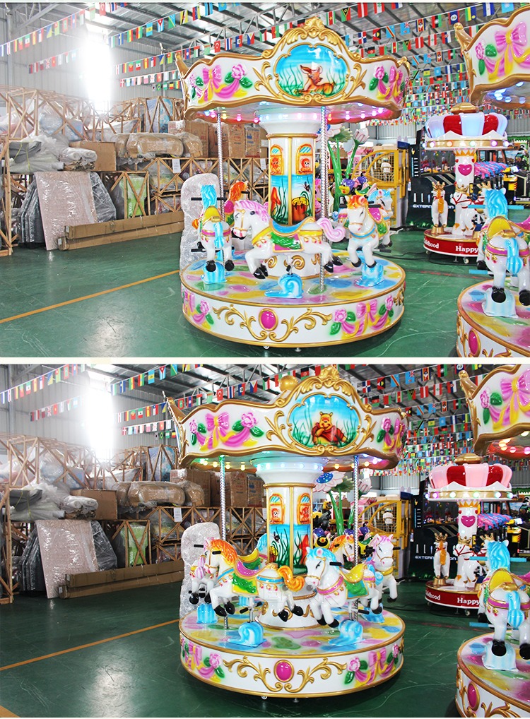 6 SEATER MINI CAROUSEL, Hobbies & Toys, Toys & Games on Carousell