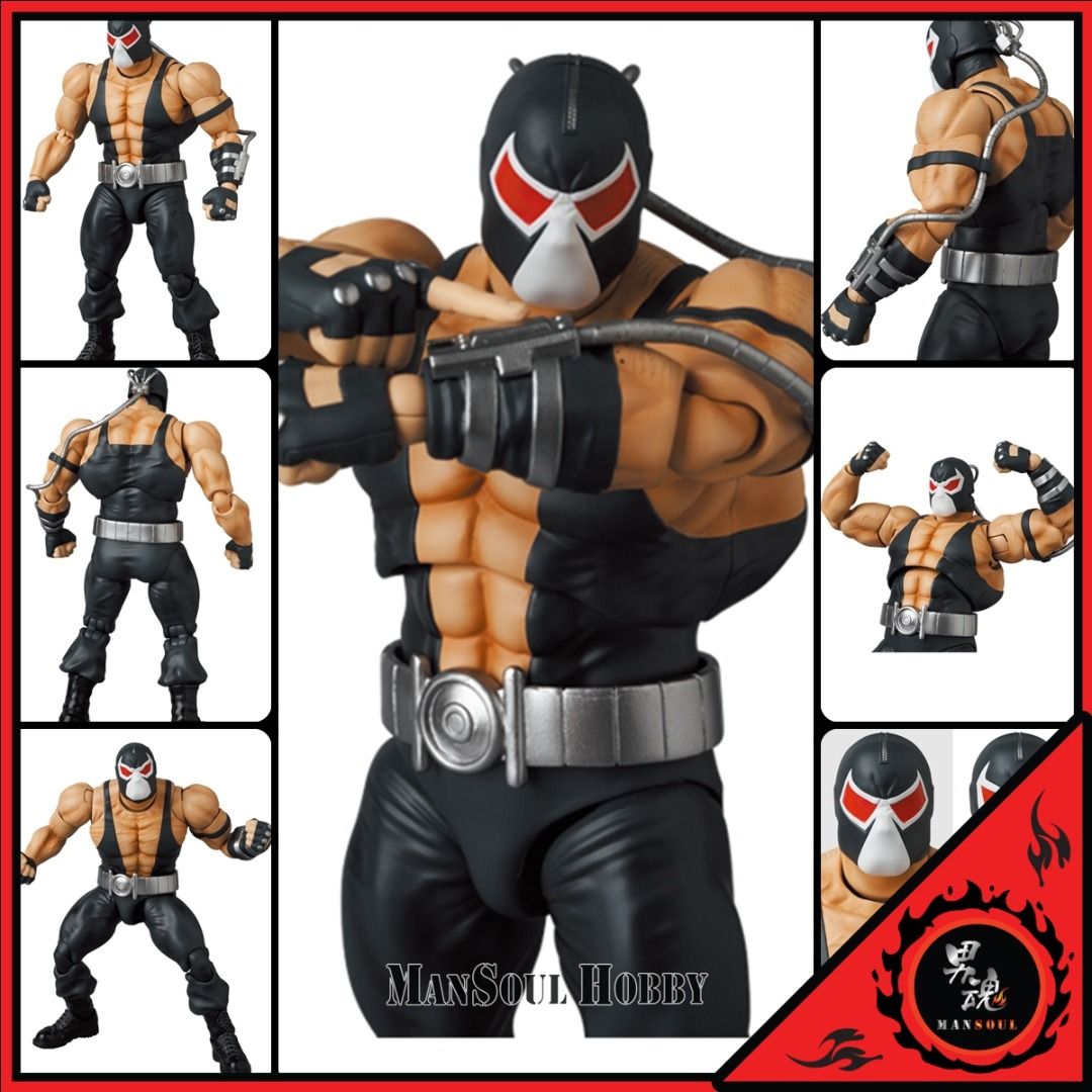 [日版 質保] 蝙蝠俠：騎士隕落 班恩 MAFEX No. 216 Batman: Knightfall BANE BATMAN ...