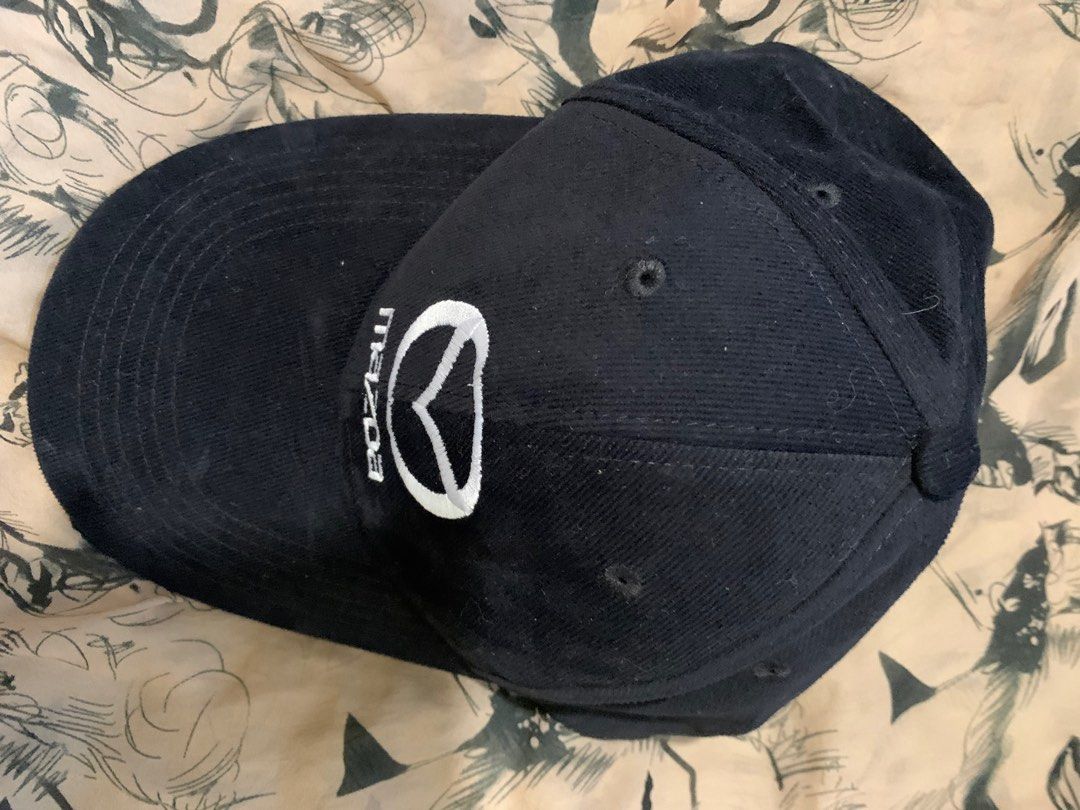 二手 古著 Mazda 馬自達 老 帽 棒球帽 cap, 他的時尚, 手錶及配件, 帽子在旋轉拍賣