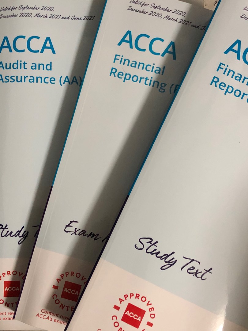 ACCA Study text & revision kit Kaplan F4 F5 F6 F7 F8 F9, Hobbies & Toys, Books & Magazines ...
