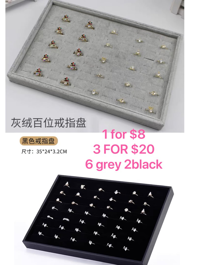 Jelwery /Accessories display box, Women's Fashion, Jewelry & Organisers ...